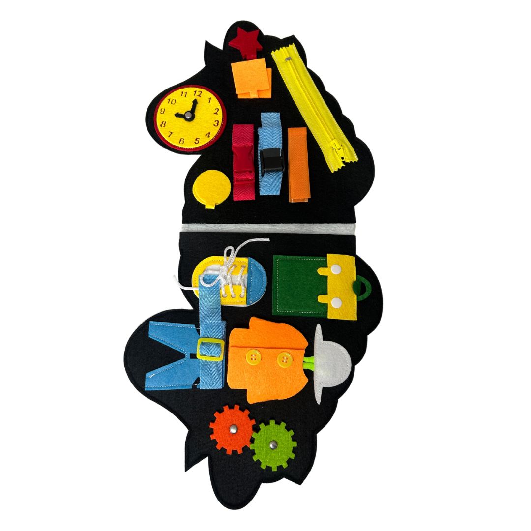 Kids Felt Sensory Book - Wiggleroo